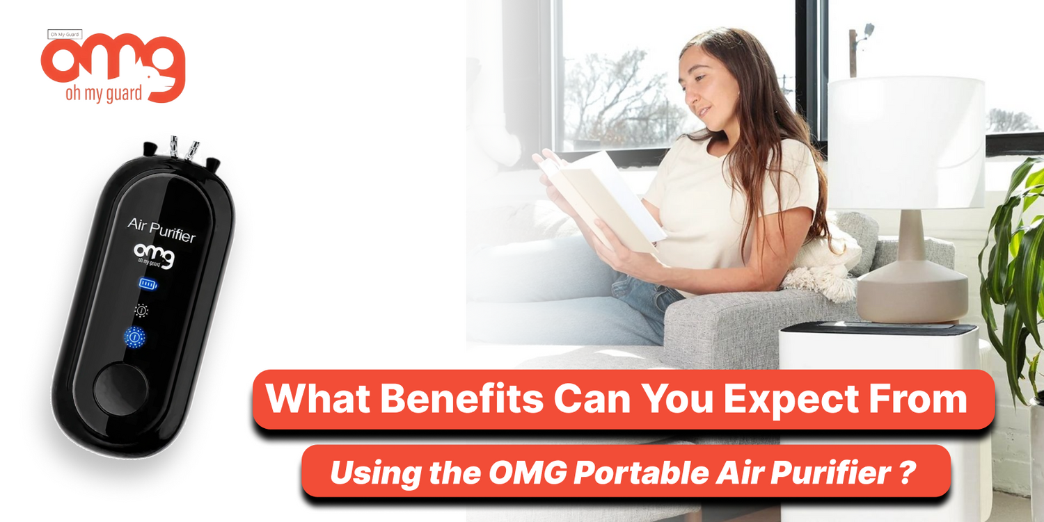 OMG Portable Air Purifier | Benefits & Clean Air
